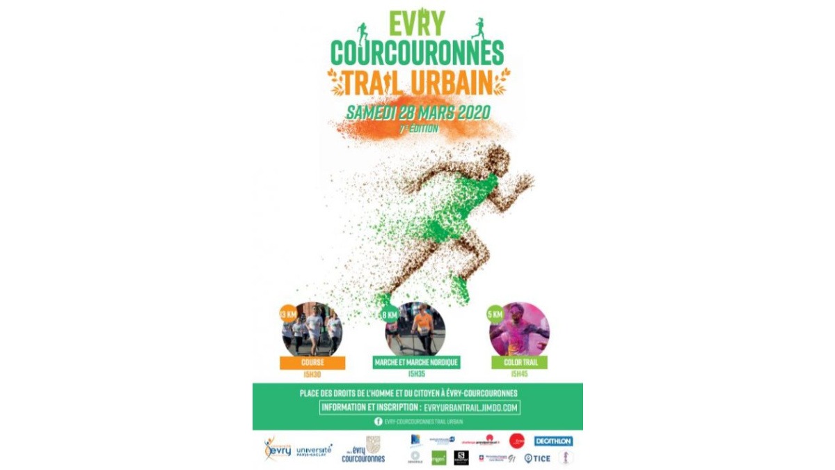 Evry-Courcouronnes Trail Urbain : 28/03/2020 Évry